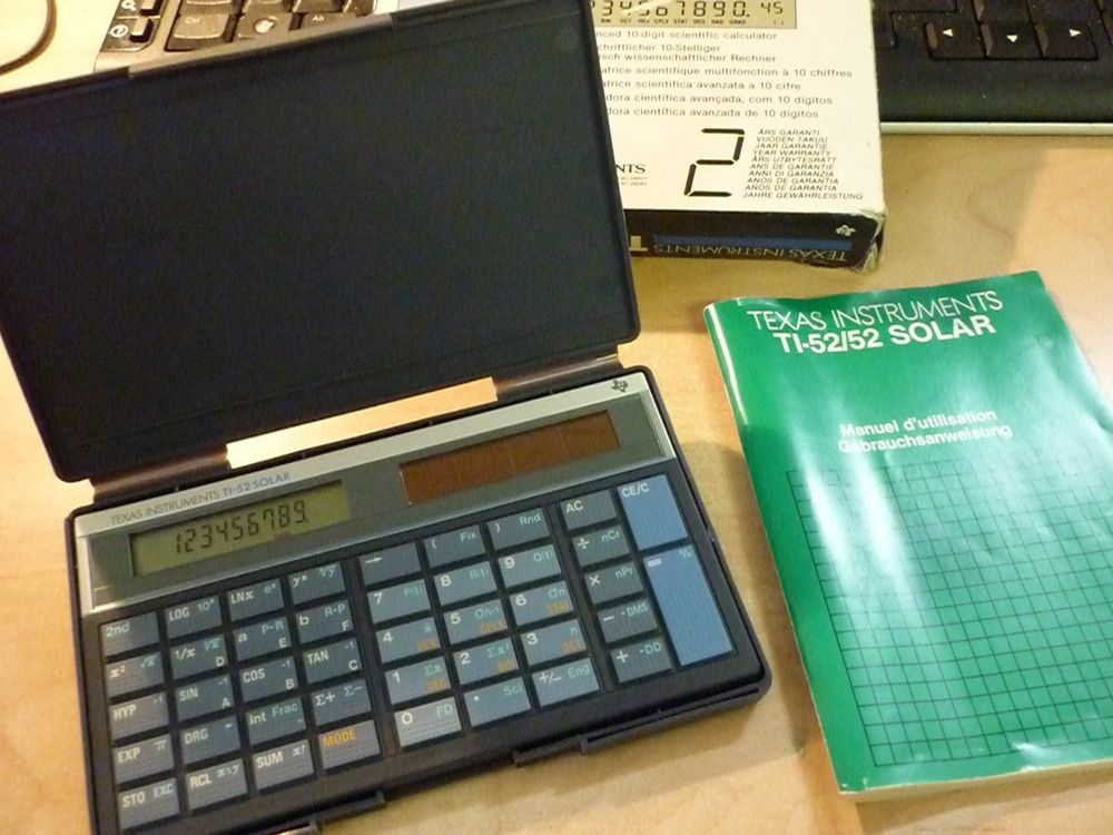 Texas Instruments TI-52 SOLAR (Neu (gemäss Beschreibung)) in für CHF 17 ...