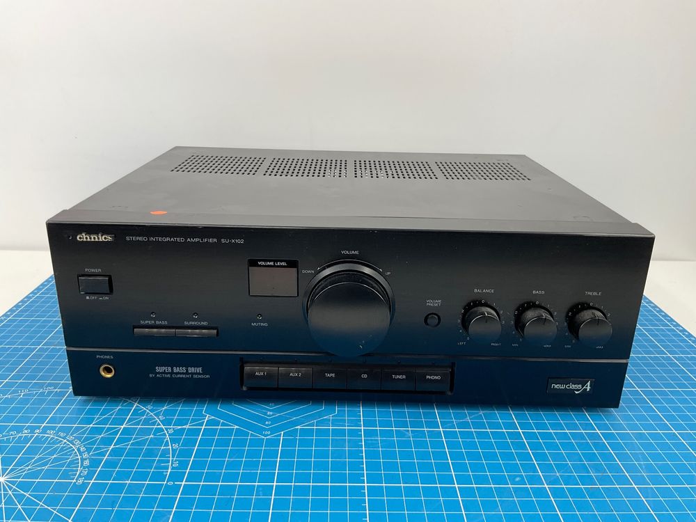 Technics SU-X102 Verstärker schaltet noch ein ansonsten UNG (Defekt) in ...
