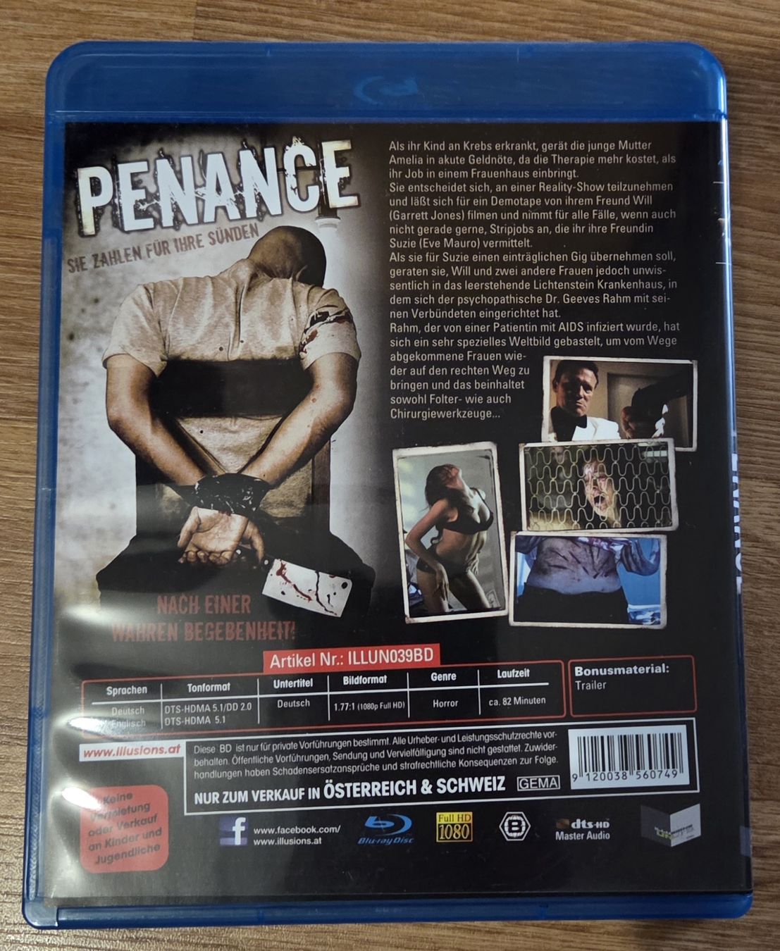 Penance - Uncut [Blu-ray] (Gebraucht) in Winterthur für CHF 6.5 – mit ...