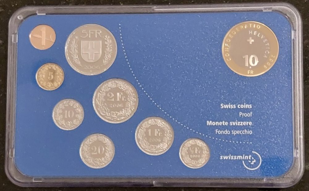 Münzsatz Schweiz 2006 pp (Neu (gemäss Beschreibung)) in Arch für CHF 175 – mit Lieferung auf ...