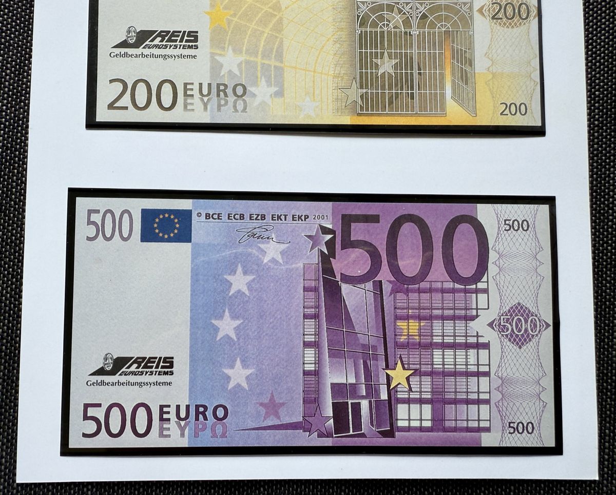 Euro-Scheine Kuriositäten auf Banknoten,Top Zustand! (Gebraucht) in ...