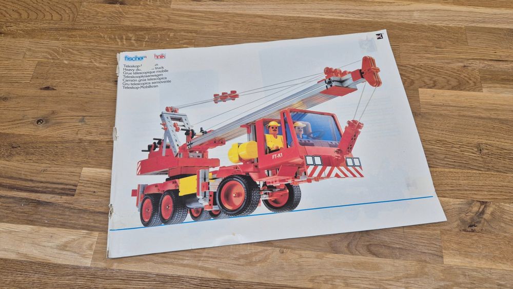 Fischer Technik Teleskop Mobilkran 30474 (1983) | Kaufen auf Ricardo