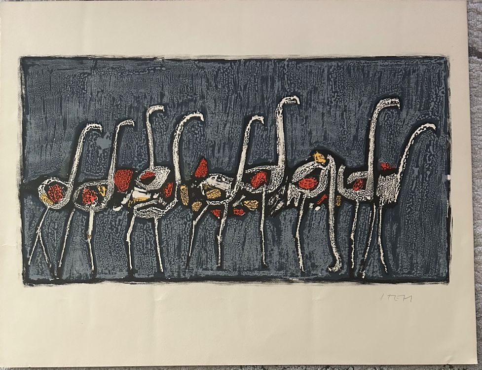 Georges Item (1927-1990) Litho Handsig (Gebraucht) in Hochdorf für CHF 20 – mit Lieferung auf ...