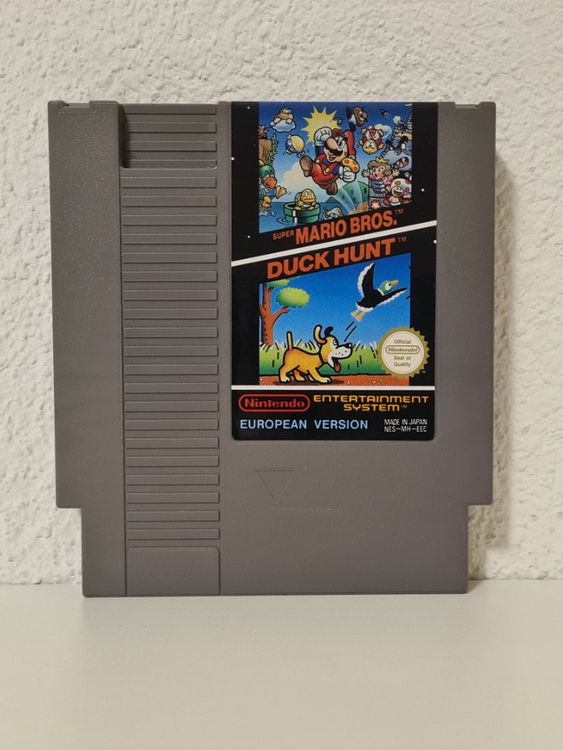 2 in 1: Super Mario Bros. + Duck Hunt / Pal B Nintendo NES (Gebraucht ...