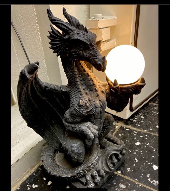PRACHT DRAGON ART JEN ZONG LAMPE | Kaufen auf Ricardo