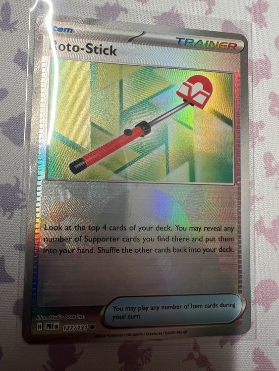 Roto-Stick 127/131 - Pokeball Prismatic Evolutions | Kaufen auf Ricardo