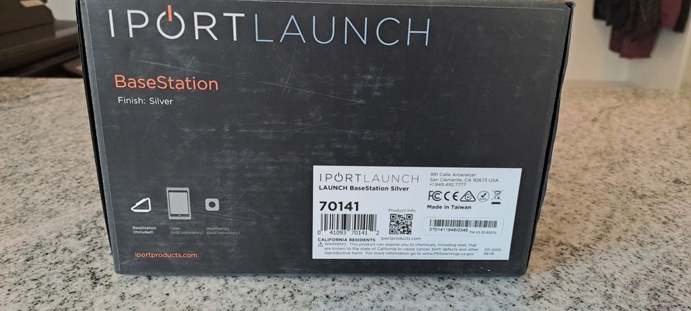 iPort Launch Base Station silber (magnetisch) | Kaufen auf Ricardo