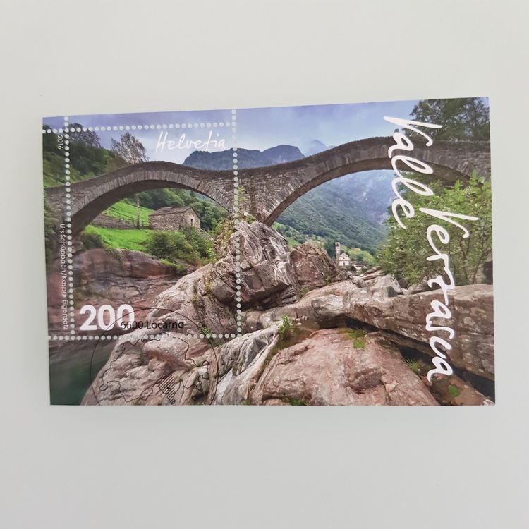 CH-Block 2016 mit ET-Stempel | Kaufen auf Ricardo