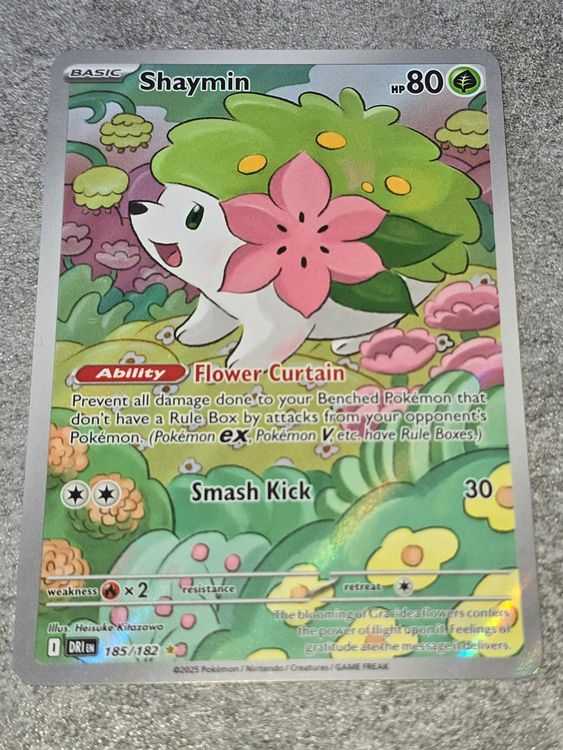 🇬🇧 Pokemon Destined Rivals 》 Shaymin 185/182 | Kaufen auf Ricardo