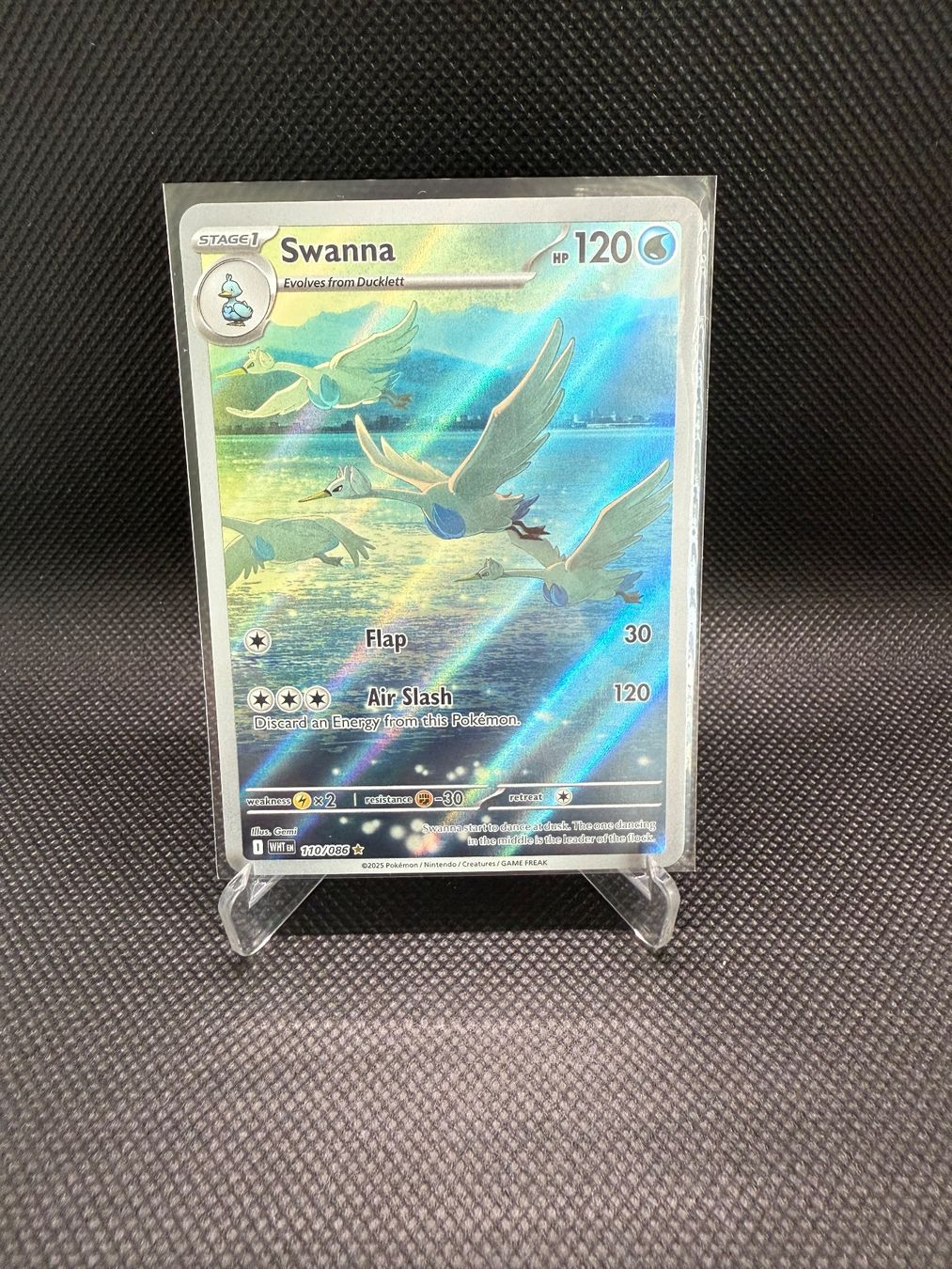 Pokemon White Flare - Swanna Illustration Rare 110/086 (Gebraucht) in ...