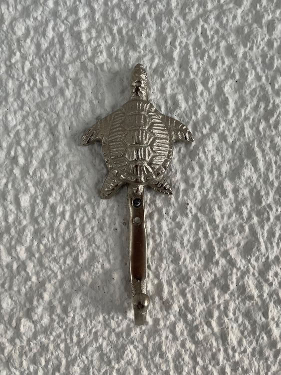 Wandhaken / Schildkröte / Aluminium | Kaufen auf Ricardo