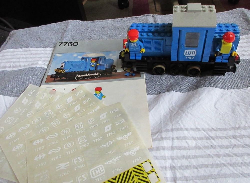ORIGINAL LEGO 7760 DIESEL LOKOMOTIVE 1980 12V gebraucht (Gebraucht) in ...