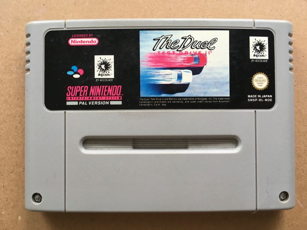 The Duel Test Drive II für Nintendo SNES (Gebraucht) in St.Gallen für ...