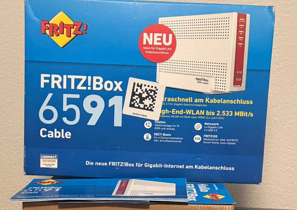 Fritz!Box 6591 Cable - Top Zustand! (Gebraucht) in Aesch BL für CHF 140 ...