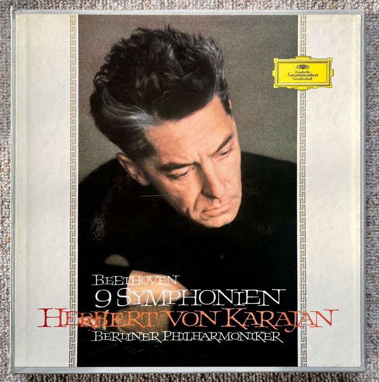 Beethoven Karajan Berliner Philh. – 9 Symphonien 8 LP (Gebraucht) in Unterseen für CHF 12 – mit ...