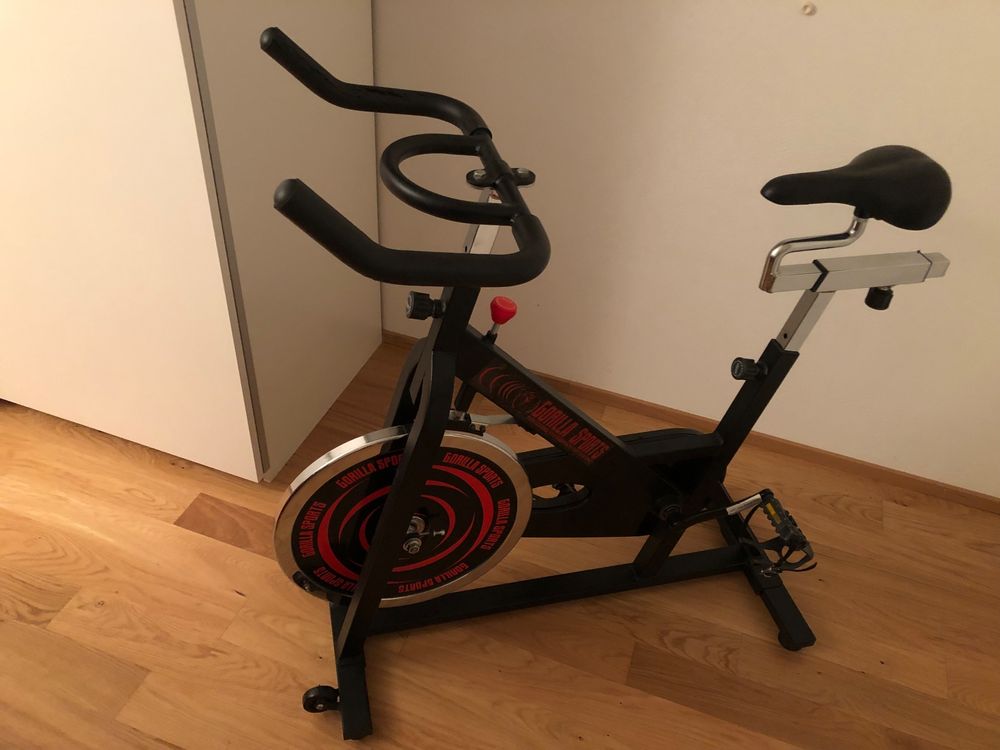 Heimtrainer/Hometrainer Gorilla Sports/Velo Trainer/Spinning (Gebraucht ...