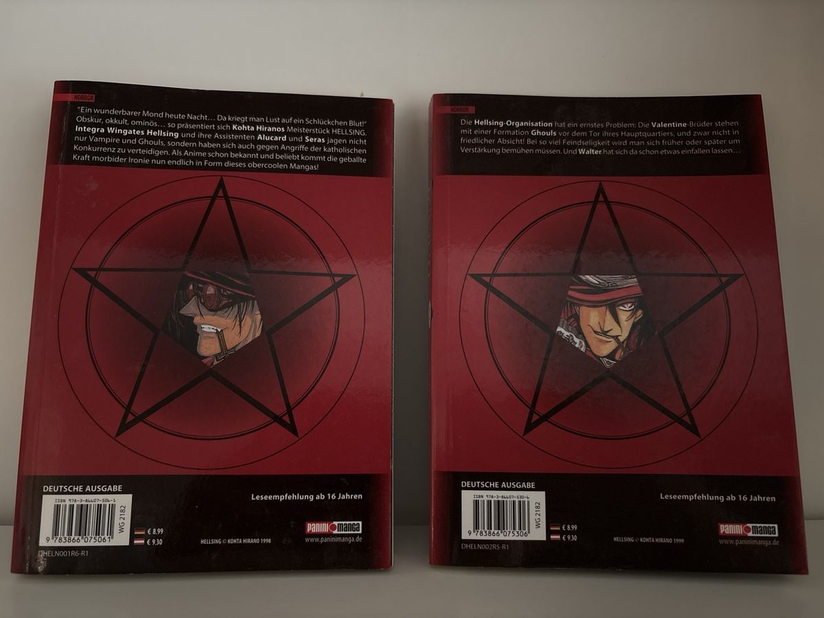 Hellsing Manga Band 1&2 (Neu (gemäss Beschreibung)) in Biel/Bienne für ...
