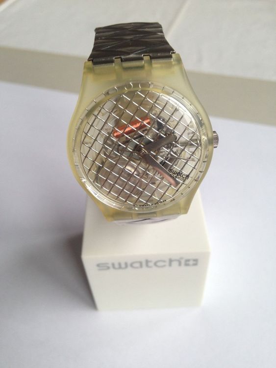 Swatch Gent SILVERNET Serie METAL TECHNO von 1995 (Neu (gemäss ...