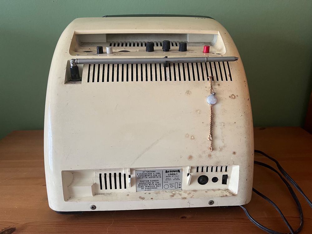 Defekter Design Vintage Fernseher Autovox Linea 1 60er Jahre (Defekt ...