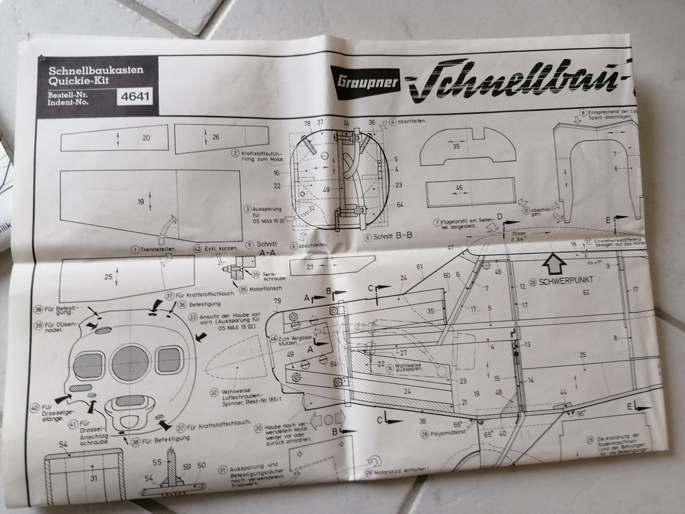 2x Baupläne Graupner Piper PA18 Super Cub Mini Star Ranger (Gebraucht ...