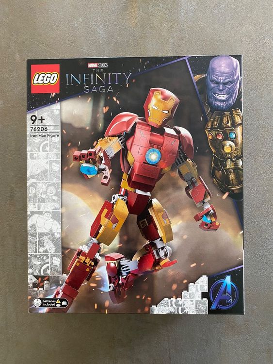 LEGO Marvel - Iron Man Figur 76206 - 381 Teile (Neu und ...