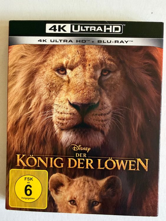 König der Löwen - 4K UHD Blu-ray (Gebraucht) in Bern für CHF 9 – mit ...