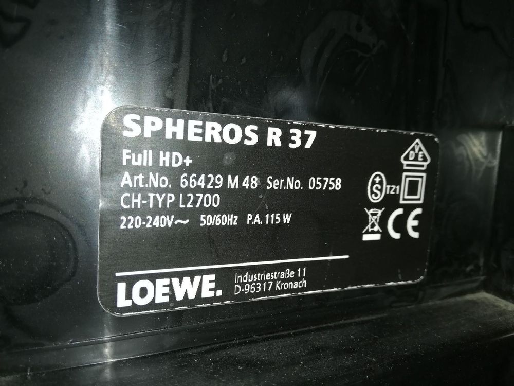 Loewe TV Spheros R 32 | Kaufen auf Ricardo