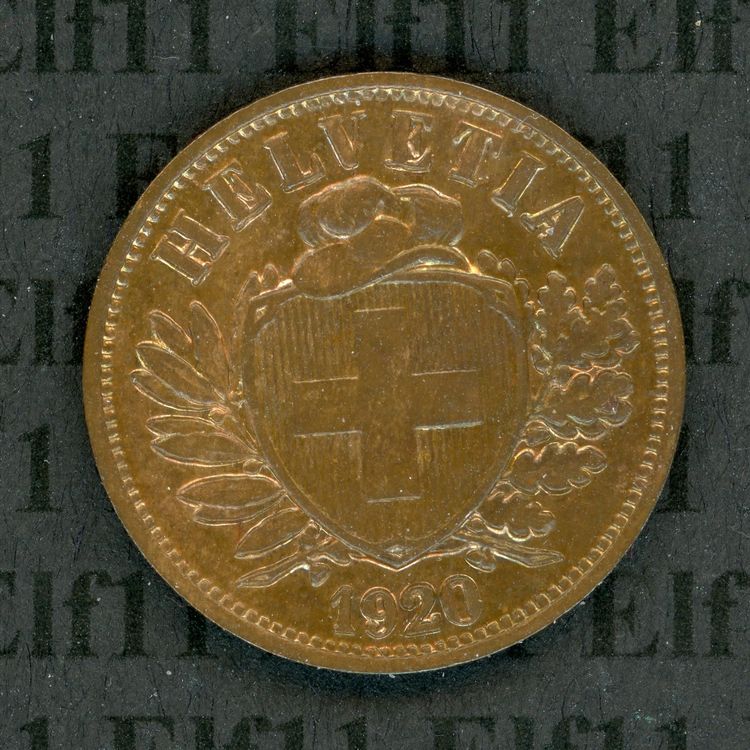 CHF___0.02 1920 stgl 2 Rappen (Neu (gemäss Beschreibung)) in Widnau für CHF 190 – mit Lieferung ...