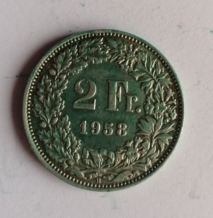 2 Franken 1958 #51 | Kaufen auf Ricardo