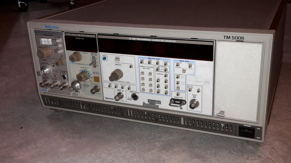 Tektronix TM5006 + CG5001 + SG503+ SG504 (Gebraucht) in Sins für CHF 560 – mit Lieferung auf ...