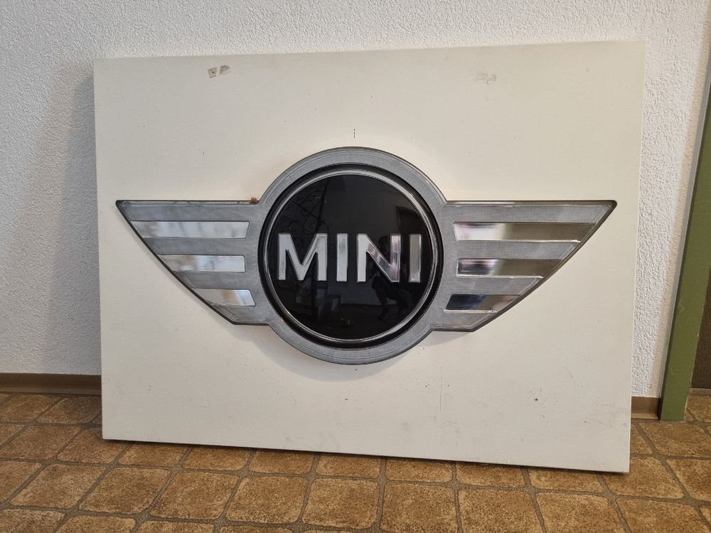 Mini cooper Orginal reklame Tafel (Gebraucht) in Mastrils für CHF 120 ...