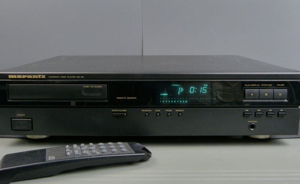 Marantz Compact Disc Player CD-40 mit FB (Gebraucht) in für CHF 90 – mit Lieferung auf Ricardo ...