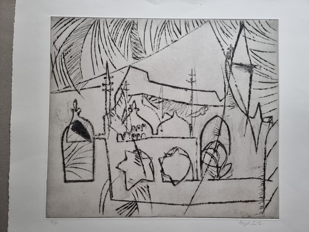 MAX HEGETSCHWEILER RADIERUNG AQUATINTA SIGNIERT NUMMERIERT (Gebraucht) in Gersau für CHF 28 ...