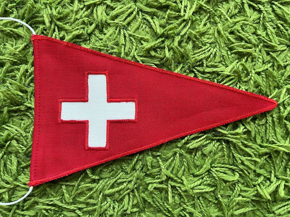 Wimpel Schweiz Fähnchen Töffli Mofa Velo Sachs Puch Sachs | Kaufen auf ...