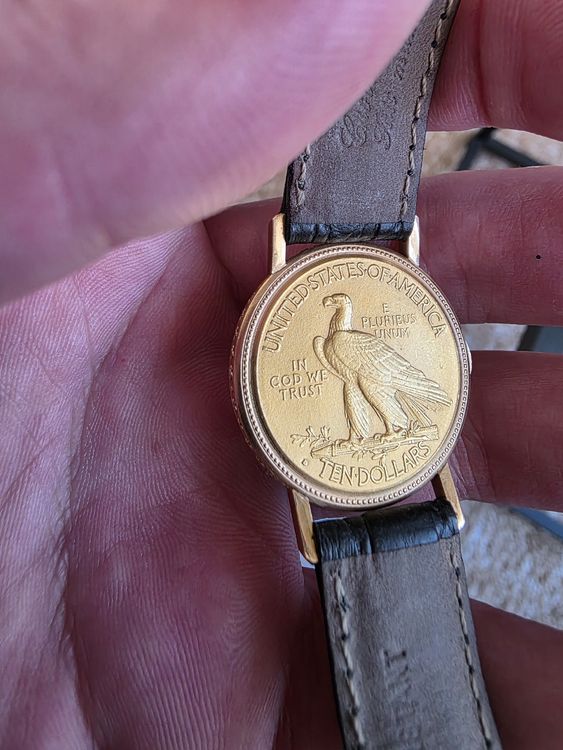 Montre de collection W. Schmid en or 1911 - 10 dollars 22k (D'occasion ...