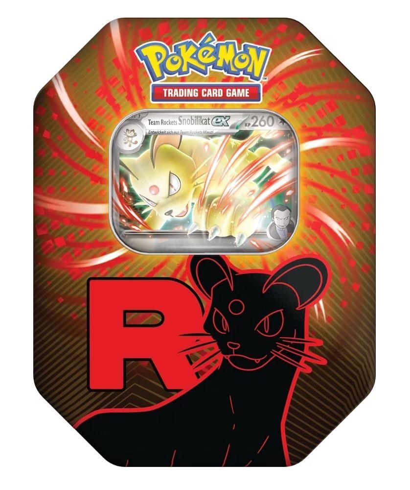 Pokémon Fall Tin 2025 - Team Rocket - Snobilikat / DE (Neu und ...
