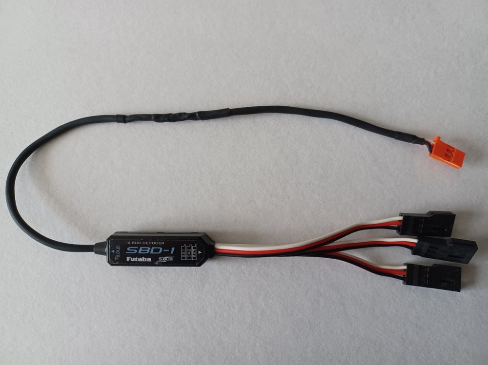 S-BUS Decoder SBD-1 Futaba, Kanalerweiterung (Neu (gemäss Beschreibung ...