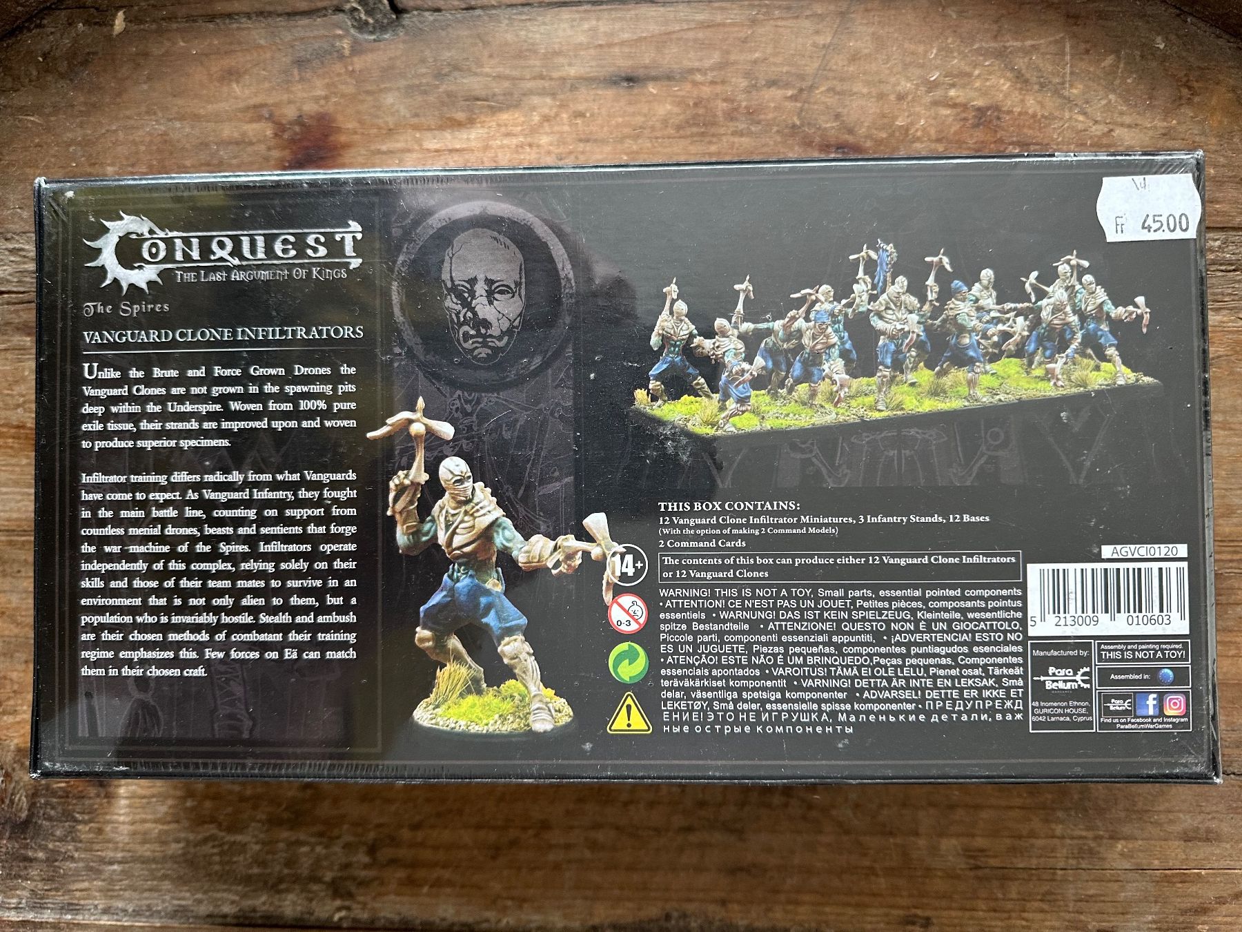 Conquest: The Spires - Vanguard Clone Infiltrators Box! (Neu und ...