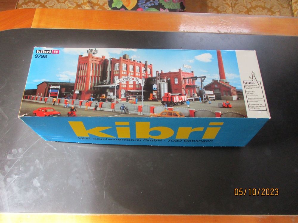 SELTENER KIBRI H0 FARBEN AG 6 TEILIGER GROSS BAUSATZ 9798 | Acheter sur ...