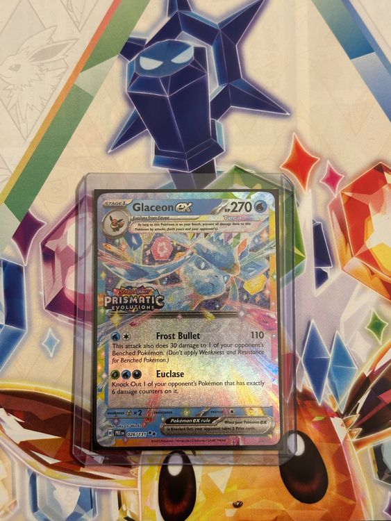 Prismatic Evolution Glaceon Ex Promo (EN) | Kaufen auf Ricardo