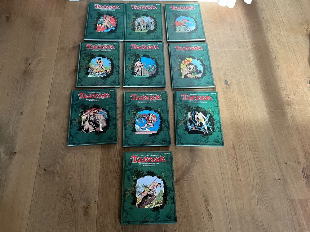 Tarzan Bd. 1 bis 10 (Bocola) (Gebraucht) in Agriswil für CHF 130 – mit ...