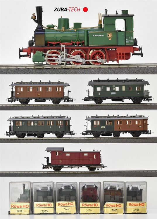 Röwa Zug-Set 6-tlg DRG KPEV, H0 GS OVP (Gebraucht) in St. Gallen für ...