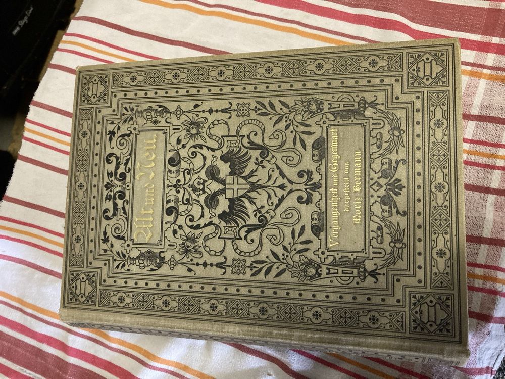 Antikes Buch "Alt und Neu" von 1883, Moritz Bermann | Kaufen auf Ricardo