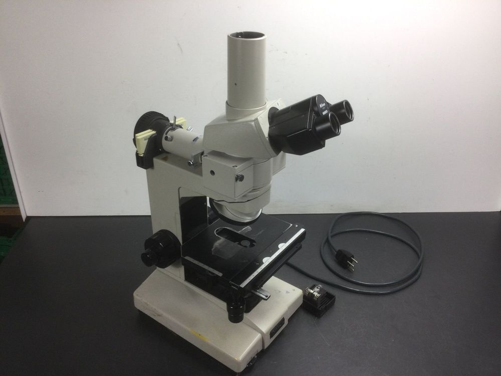 Nikon Labophot Fluoreszenz Mikroskop Trinocular f head dm510 (Defekt ...
