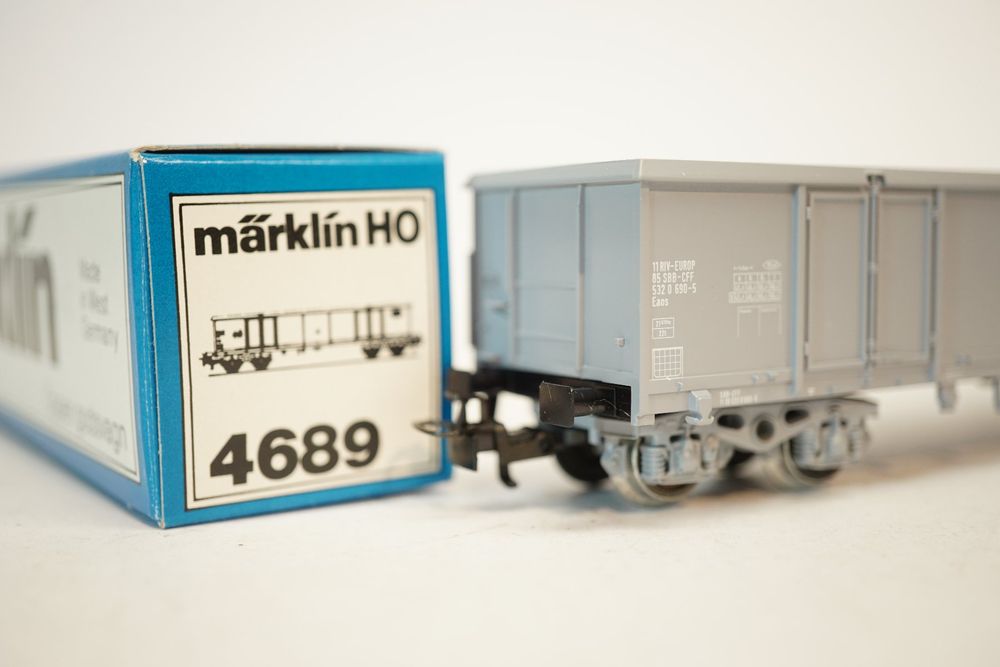 1å Märklin 4689 SBB Eaos Güterwagen grau (Gebraucht) in Uetendorf für ...