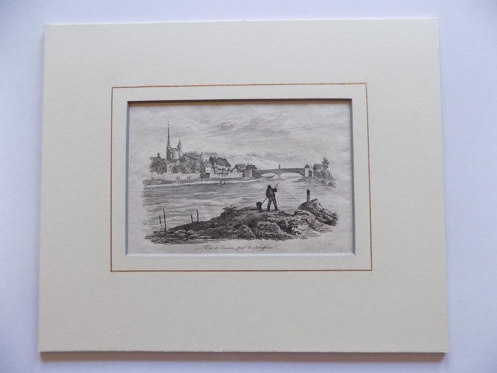 Vue de Schaffhausen (Gebraucht) in Risch für CHF 30 – mit Lieferung auf Ricardo kaufen