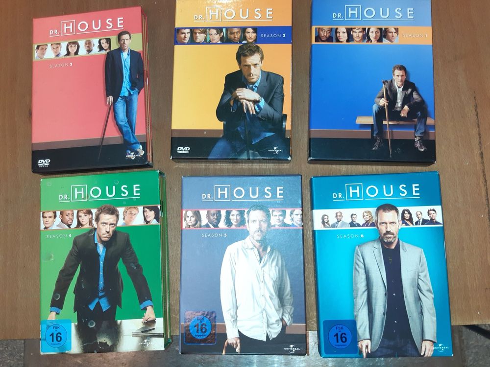 Dr. HOUSE Staffel 1 - 6 DVD | Kaufen auf Ricardo