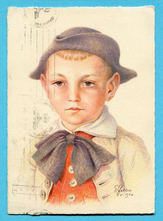 Pro Juventutekarte Nr. 199 - Wehntalertracht - zensuriert (Gebraucht) in Opfikon für CHF 18 ...