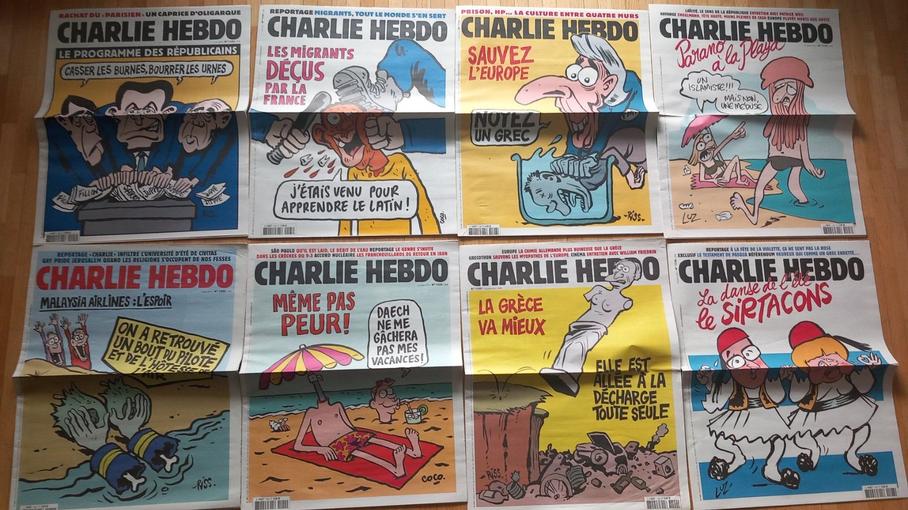 Charlie Hebdo: Collection de 29 journaux et hors-séries!2015 (D ...
