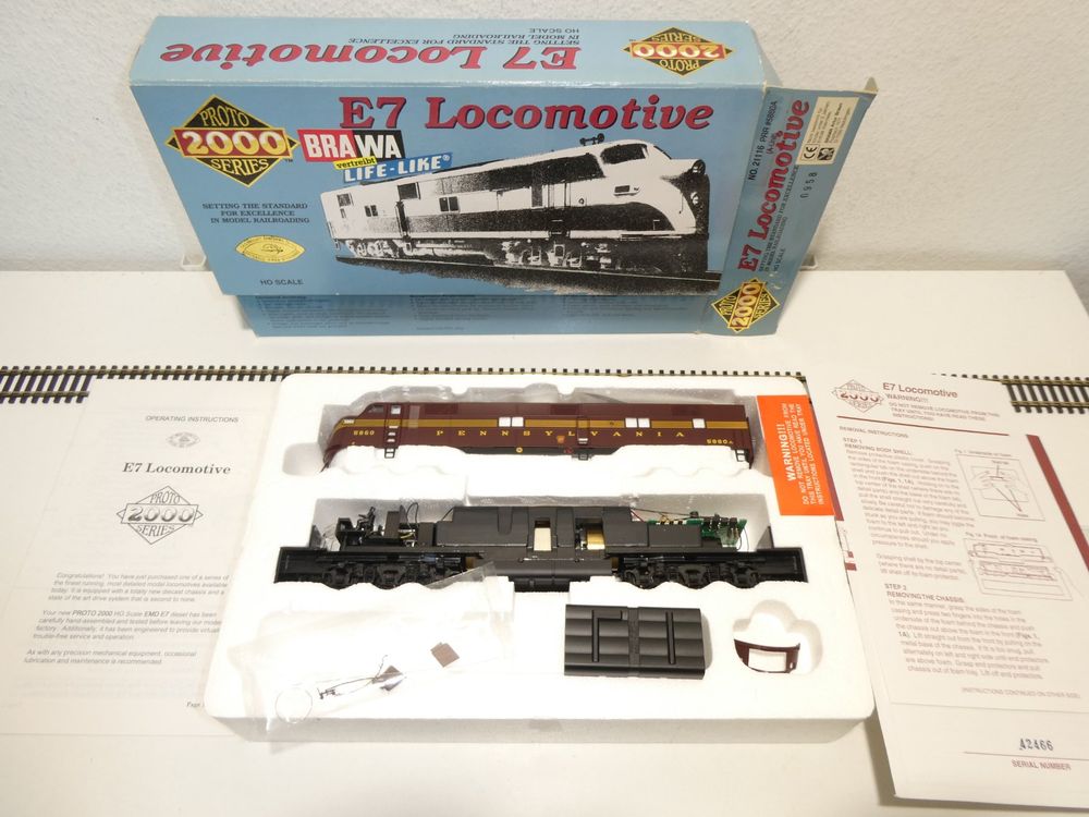 Proto 2000 Series Lokomotive E7 Pennsylvania 5860 HO 21116 (Neu (gemäss ...